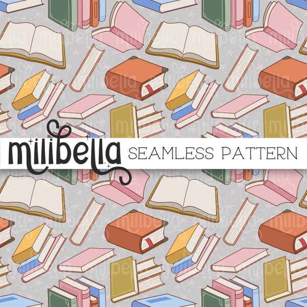 Library Book Fabric - Etsy