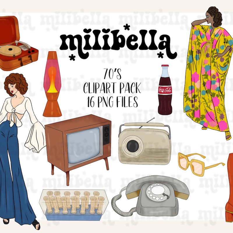 70s Clip Art - Etsy