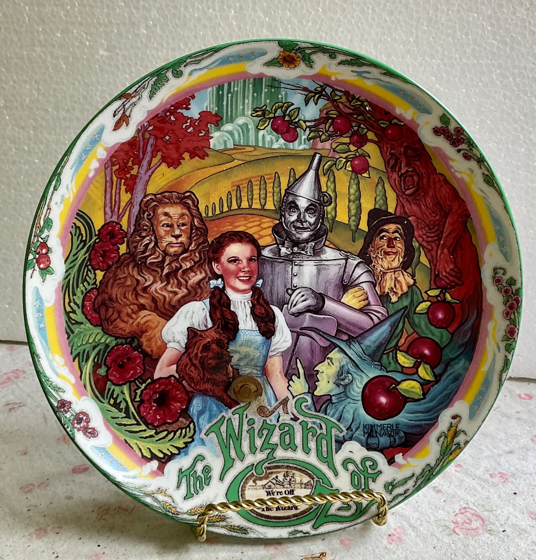 We’re off to See the Wizard Musical Plate - Etsy