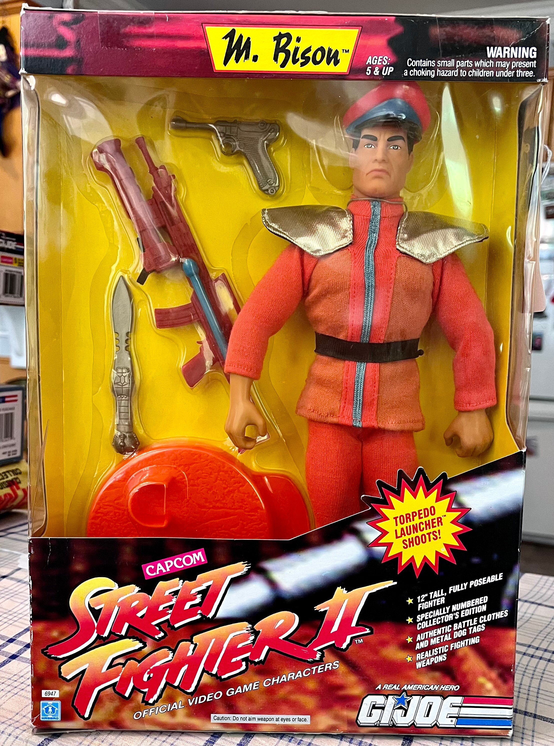 GI JOE Street Fighter II M. Bison 1993 - Etsy