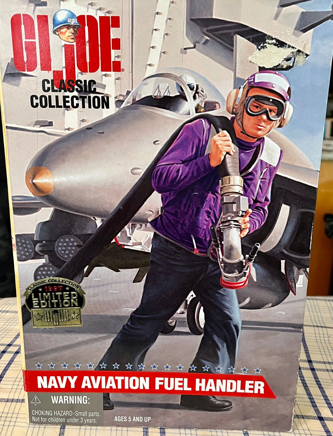 GI JOE Navy Aviation Fuel Handler 1997 - Etsy