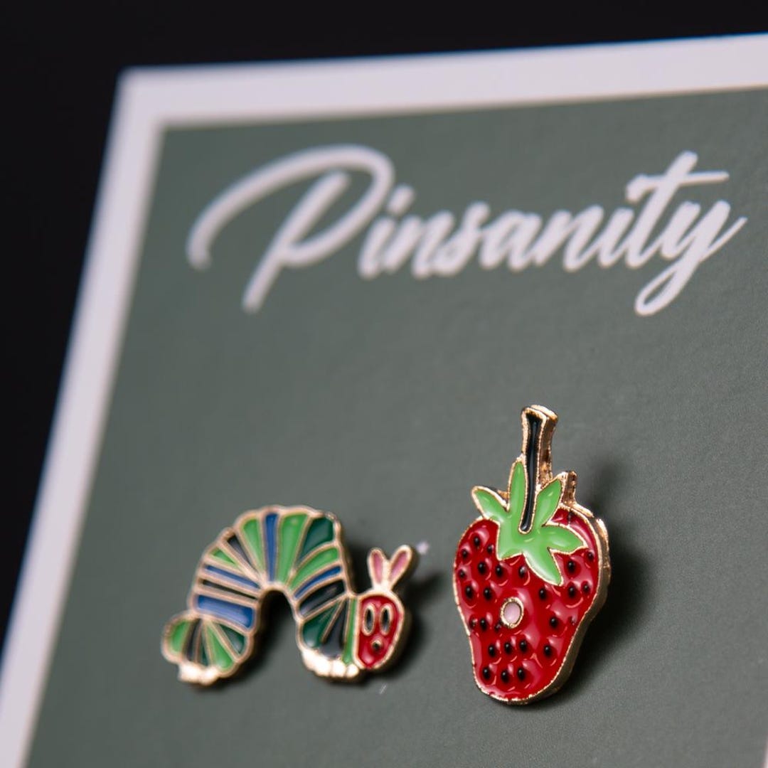 The Very Hungry Caterpillar Enamel Pin Set Fast Shipping From Usa ...