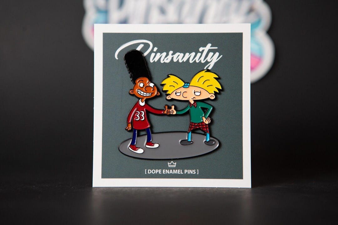 Hey Arnold Best Friends Pin Gerald Fast Shipping From USA Brooch - Etsy