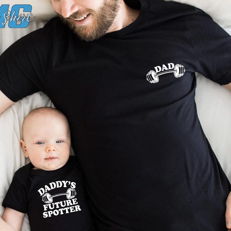 Dad and Baby Gym Matching - Etsy