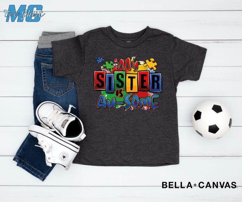 Autism Awareness Shirt: My Brother is Au-some Tee - Etsy