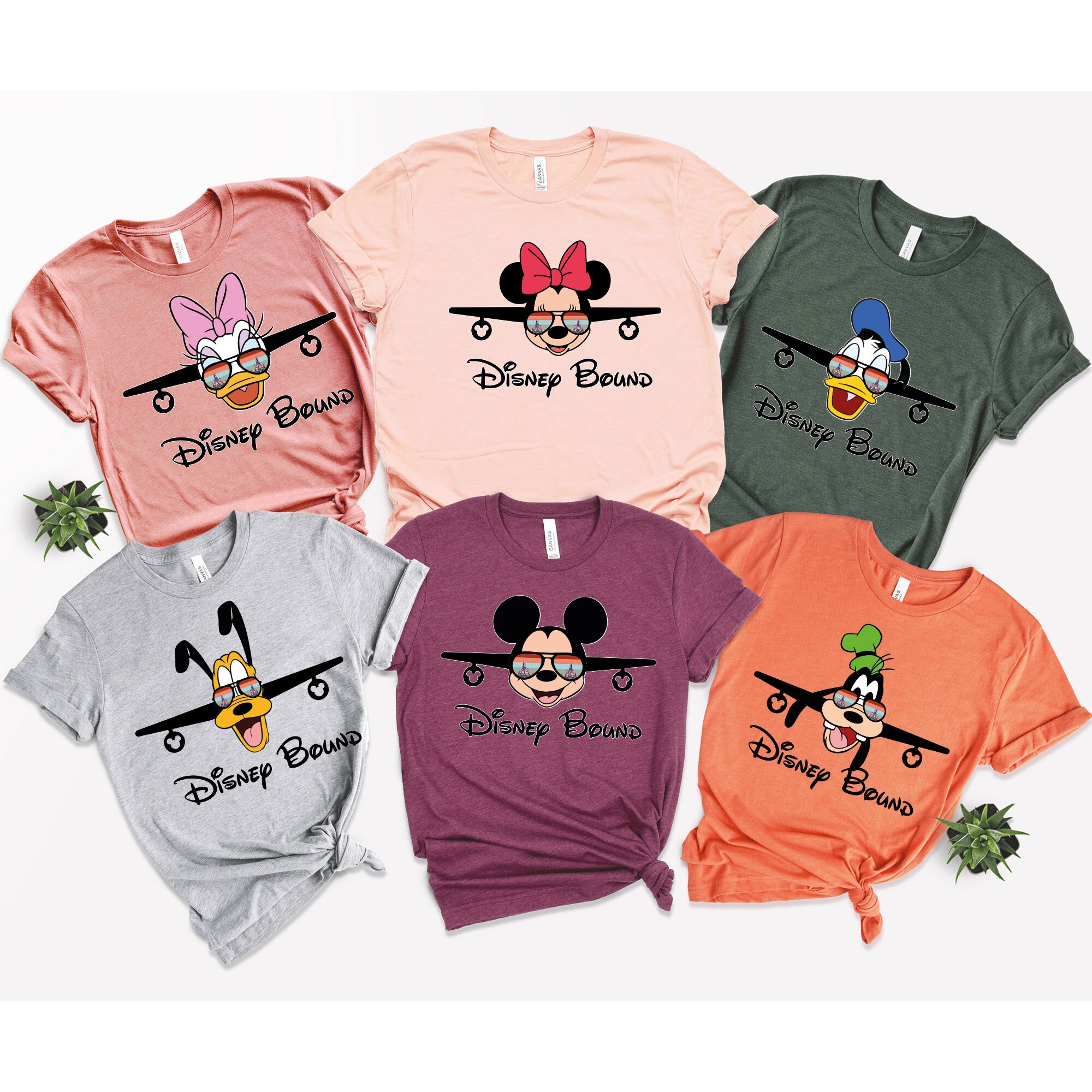 Disney Bound Shirts, Disney Mickey and Friends Bound Shirts sold by ...