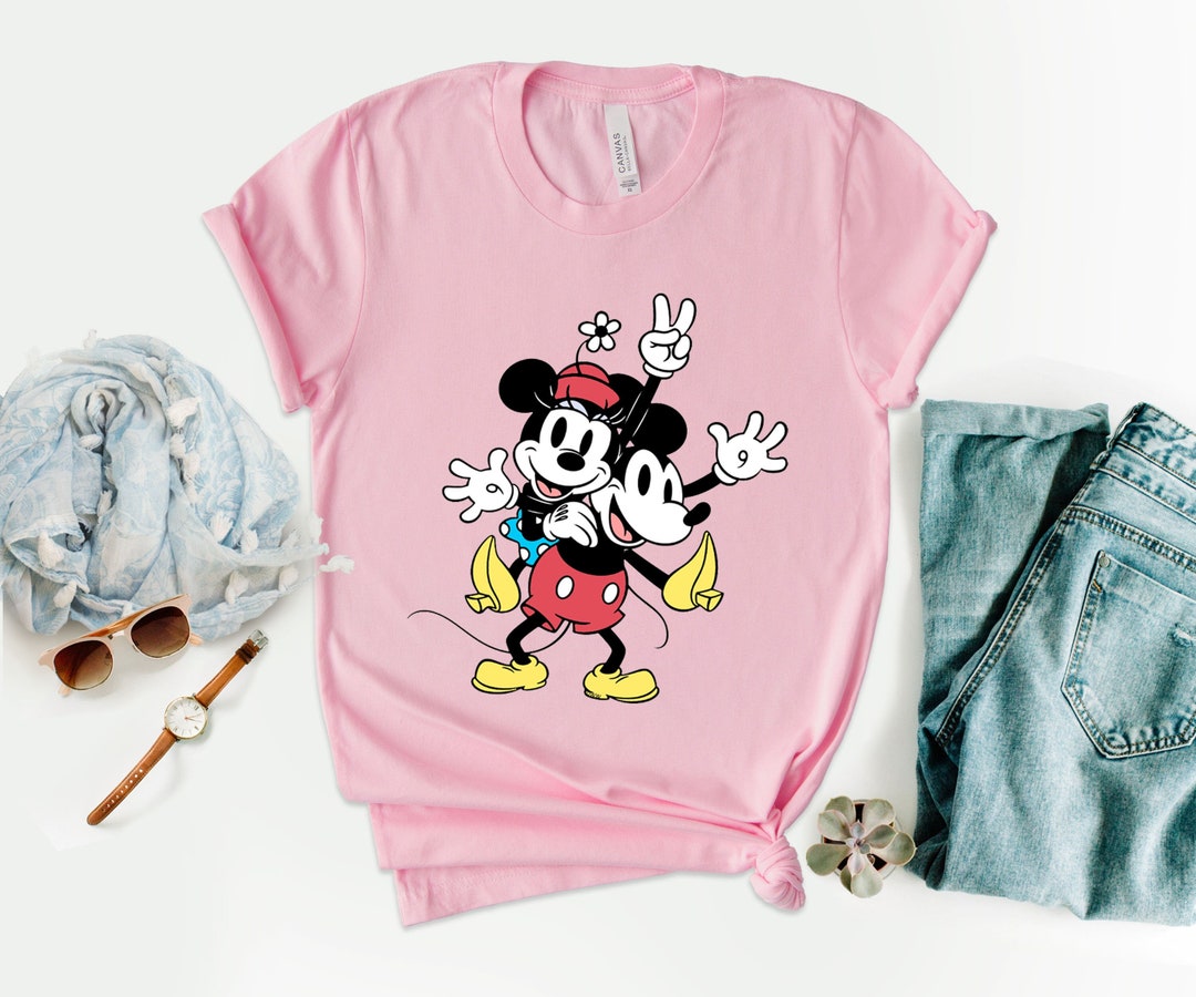 Mickey and Minnie Mouse Tee, Disney Family Shirt - Etsy
