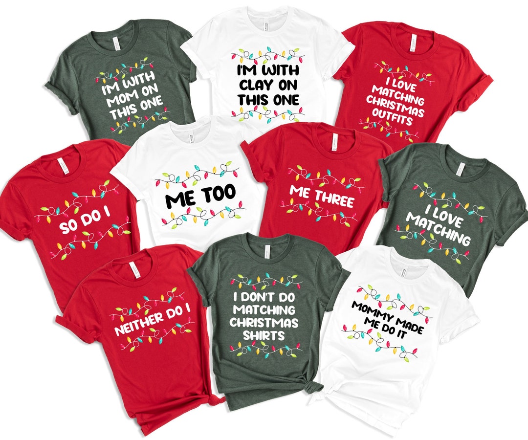 Christmas Shirts, Custom Christmas Shirts, Funny Family Group Christmas ...