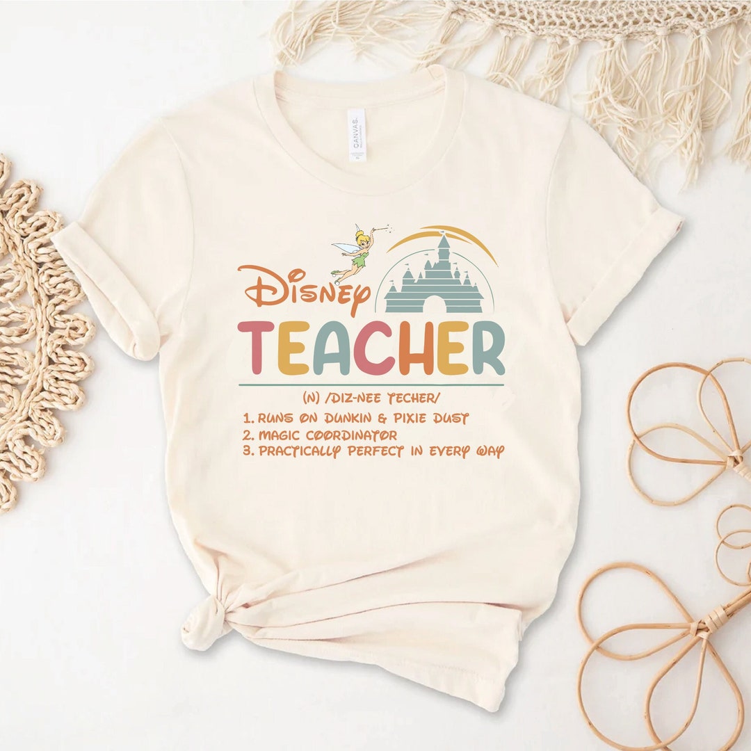 Disney Teacher Definition Shirt Teach Love Inspire Shirt Disney