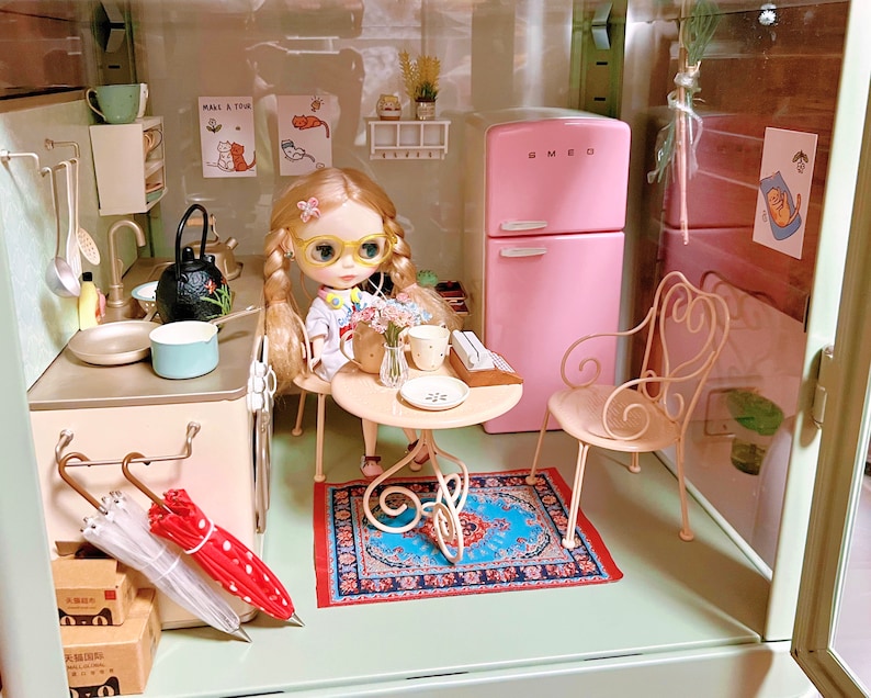 Handmade 1:6 Dollhouse Miniature Mini Simulation SMEG Metal - Etsy Canada