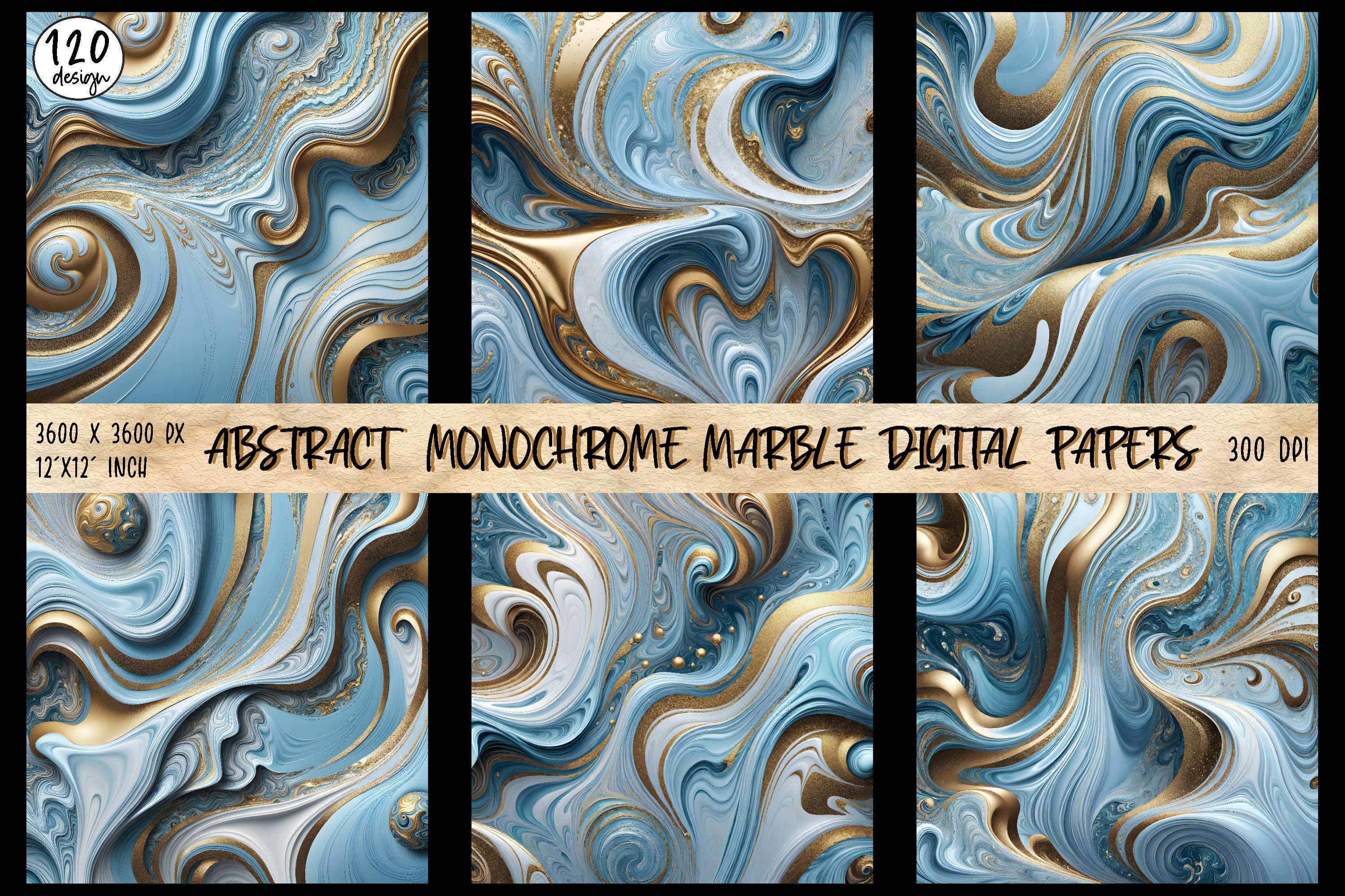 Glitter Marble Digital Paper: 120 Abstract Textures (digital Download ...
