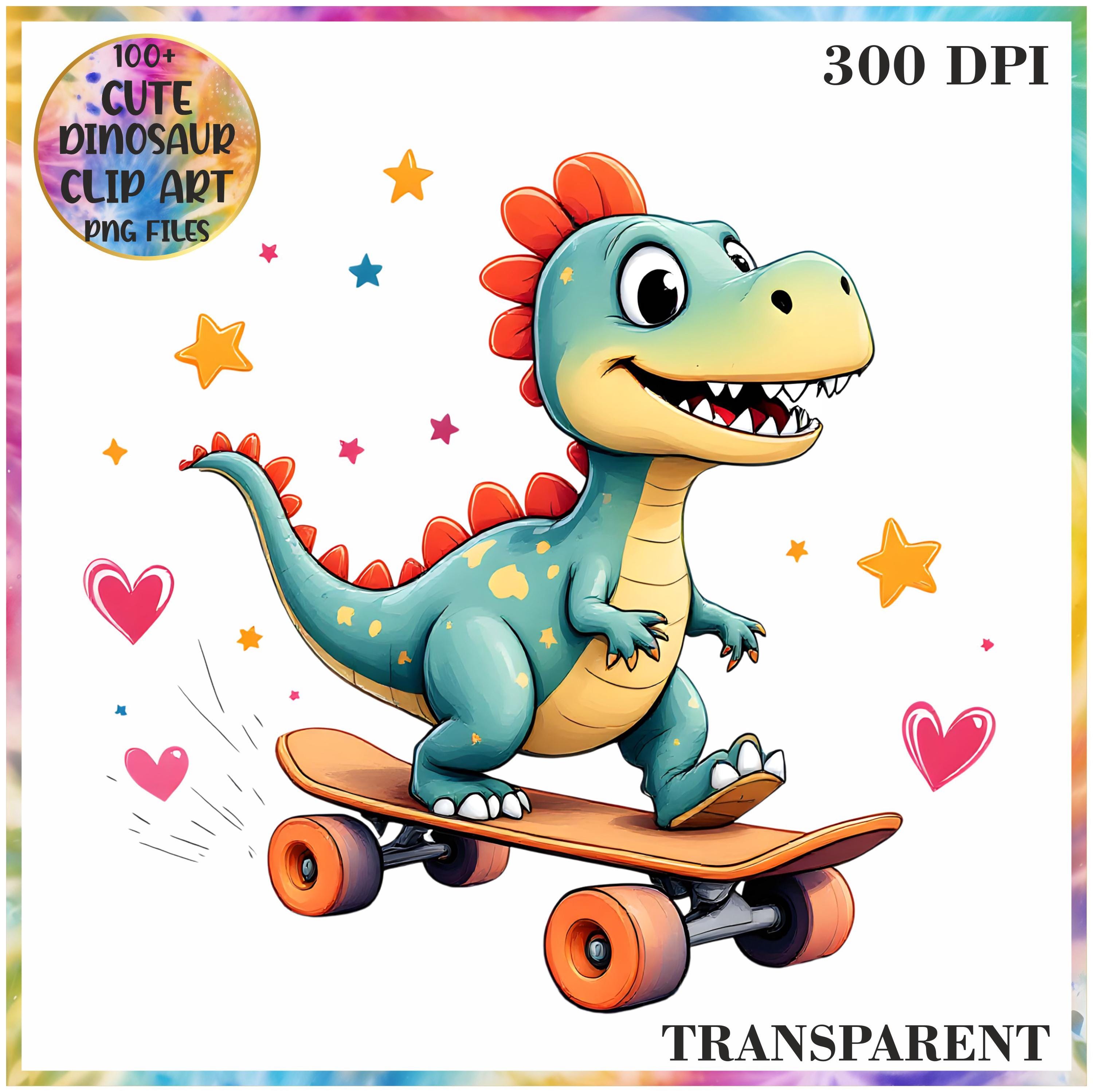 100+ Cute Dinosaur Clipart PNG | Adorable Dino Illustrations ...
