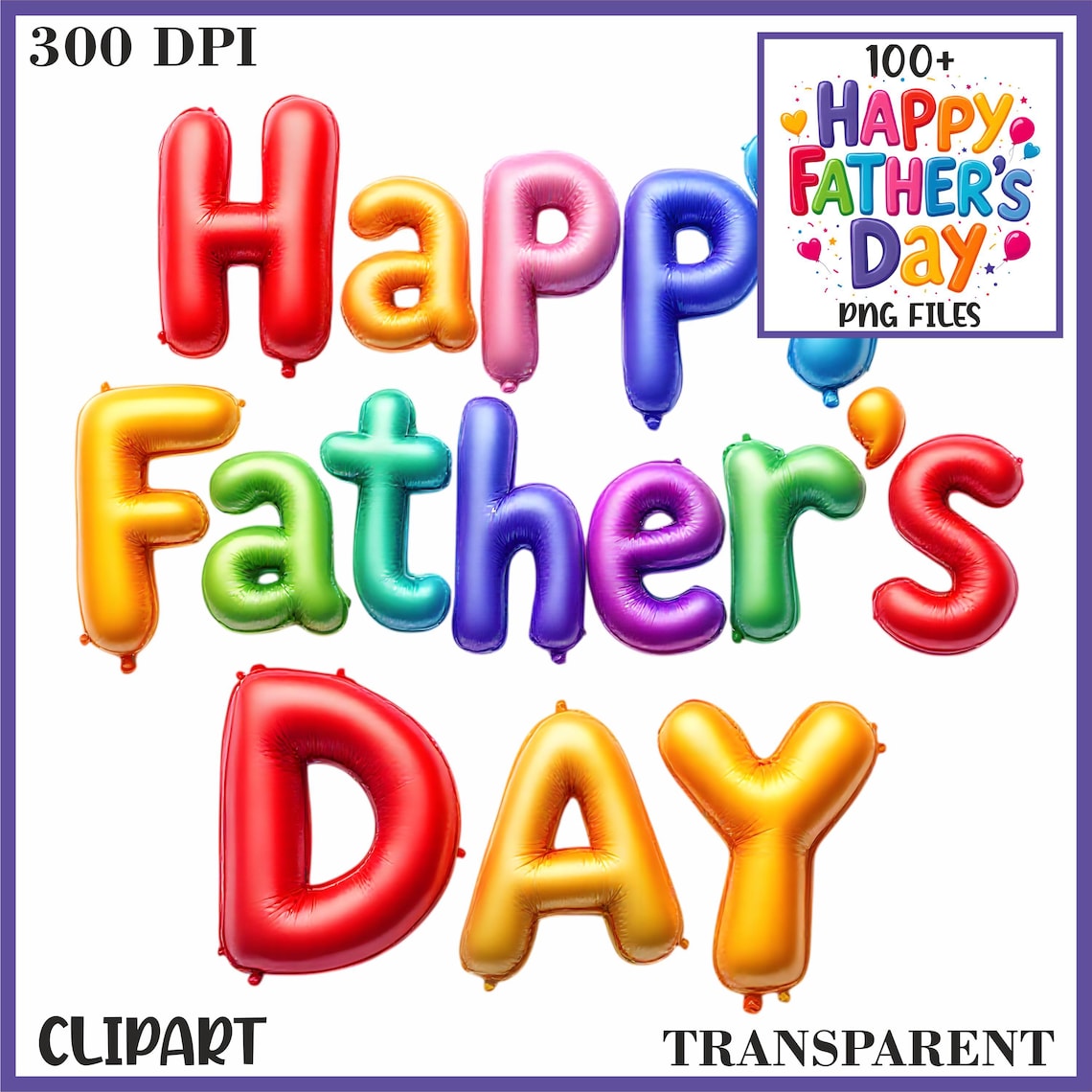 Father's Day Clipart Bundle: 100+ PNG Designs (digital Download) - Etsy