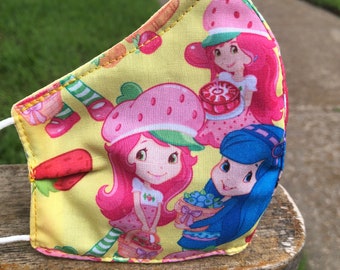 Strawberry Face Mask - Etsy