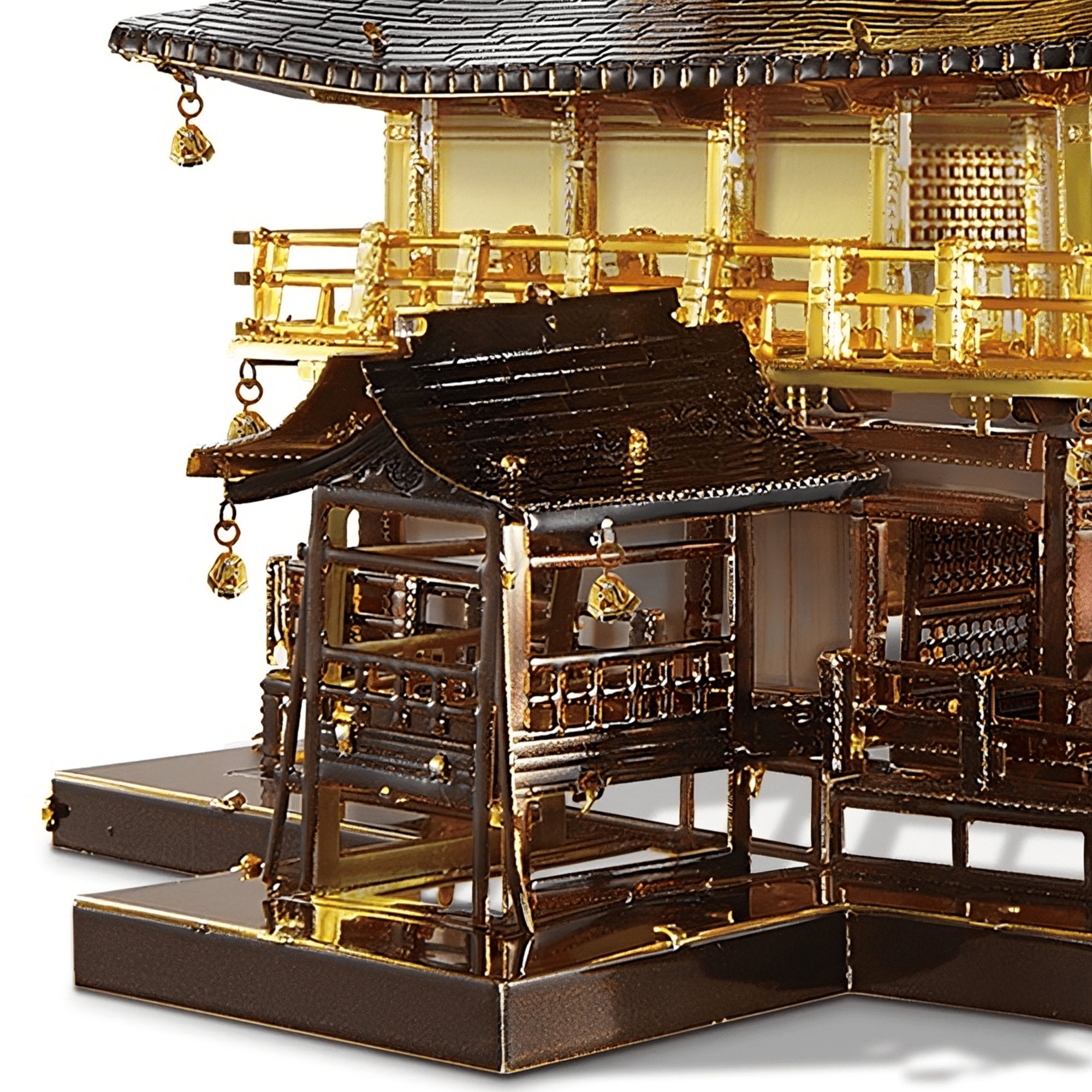 DIY Japan Golden Temple Model Kit Metal Puzzle for Adults and Teens - Etsy