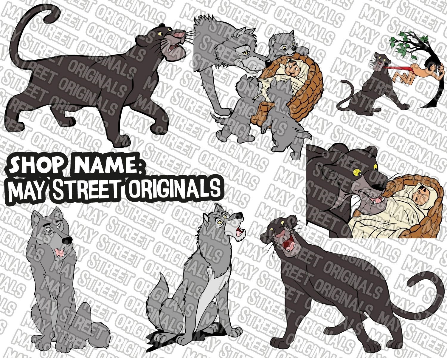 Jungle Book Characters Akela