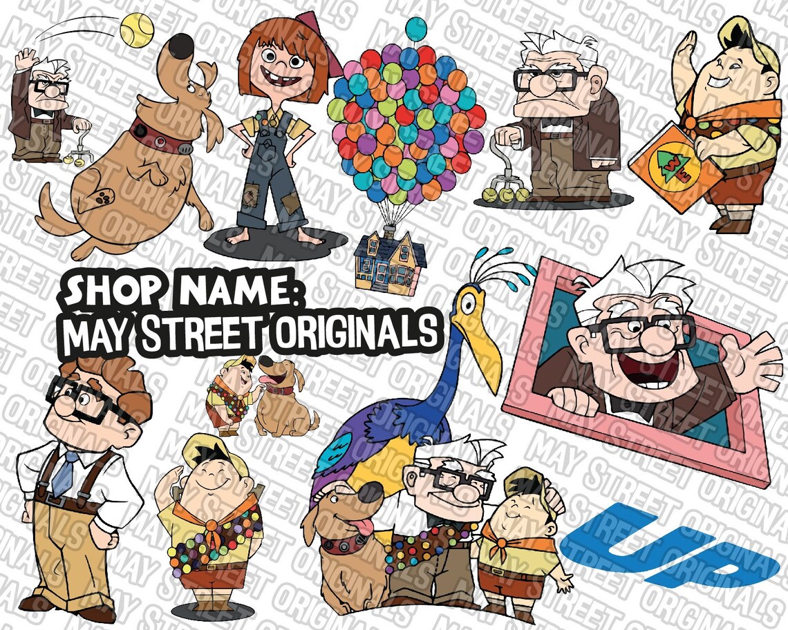 Up svg disney svg disney up svg up movie svg up cricut | Etsy