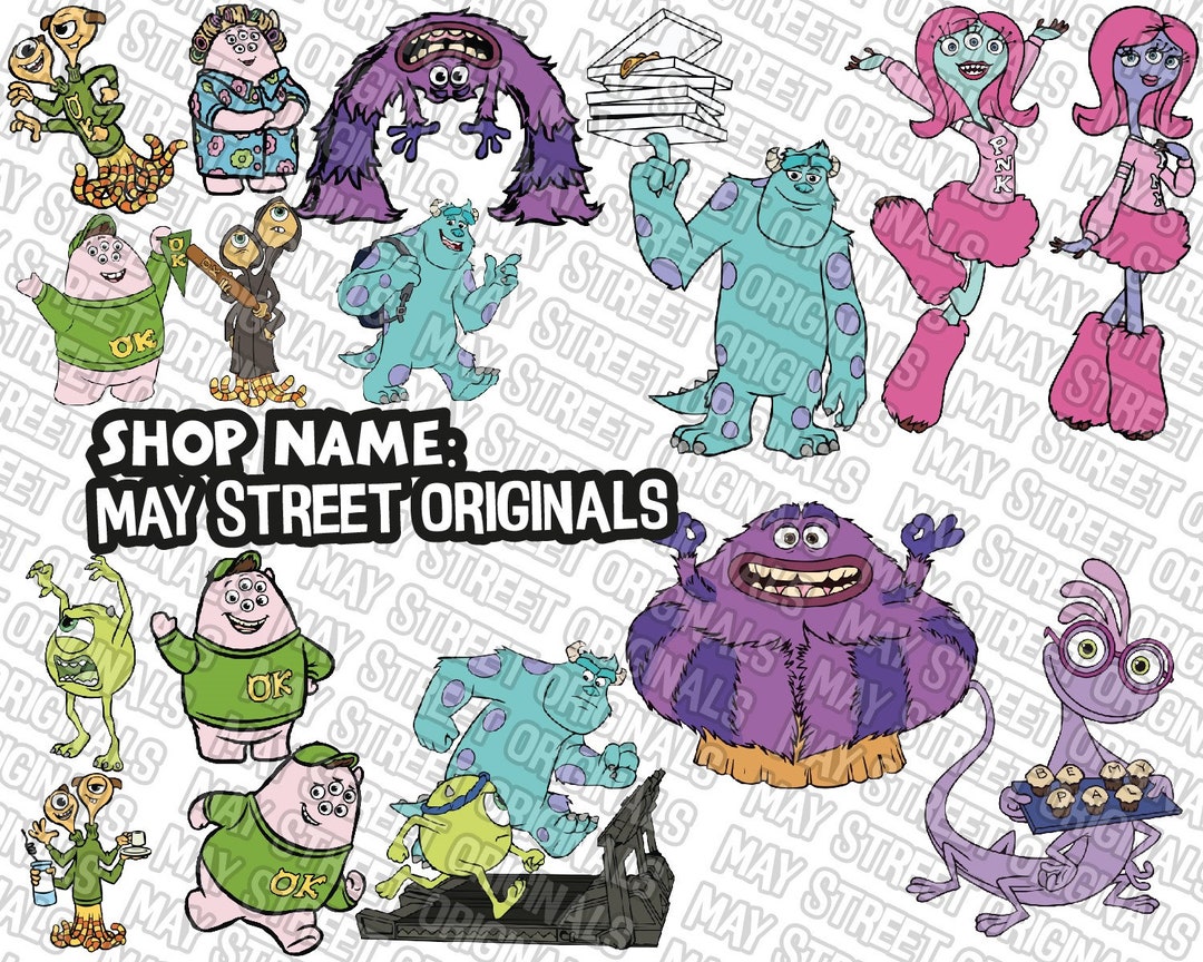 Monsters Inc Svg, Monsters University Svg, Monsters Inc Cricut ...