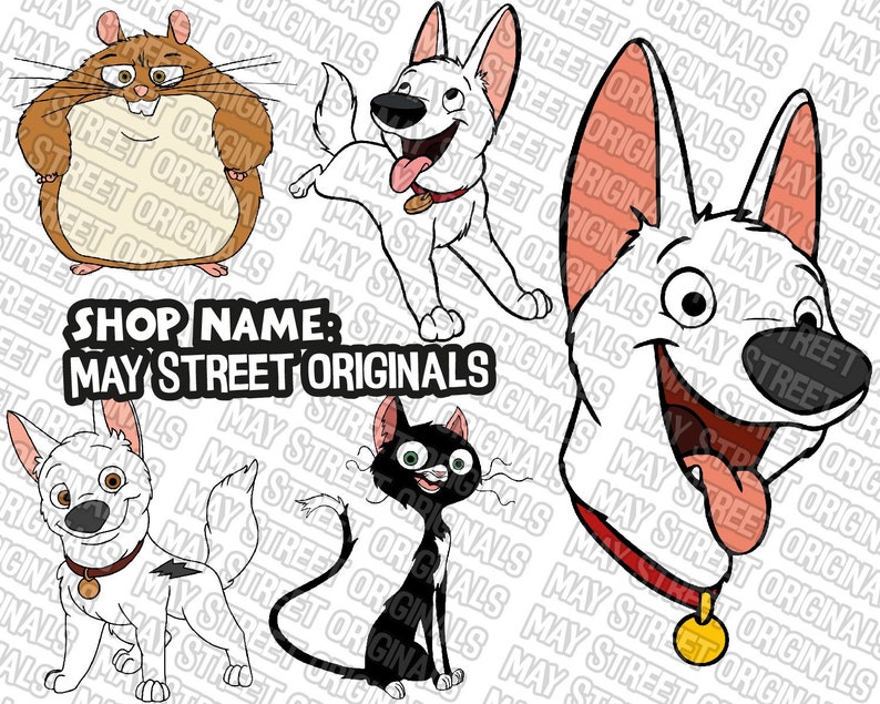 bolt svg bolt dog svg bolt silhouette bolt cut file bolt clipart bolt ...