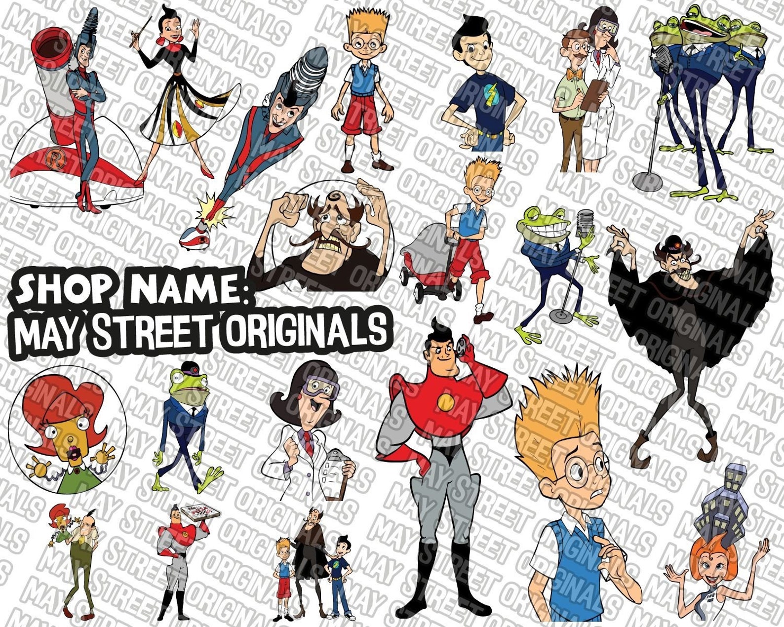 Meet the Robinsons Svg, Meet the Robinsons Cricut, Meet the Robinsons ...