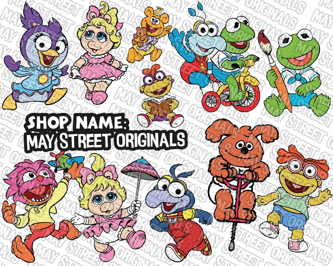 Baby Muppets Svg Muppets Svg the Muppets Svg Muppets Babies - Etsy