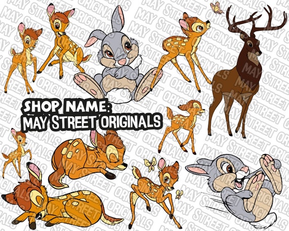 Clip Art & Image Files Paper, Party & Kids SVG Flower Cricut Thumper ...