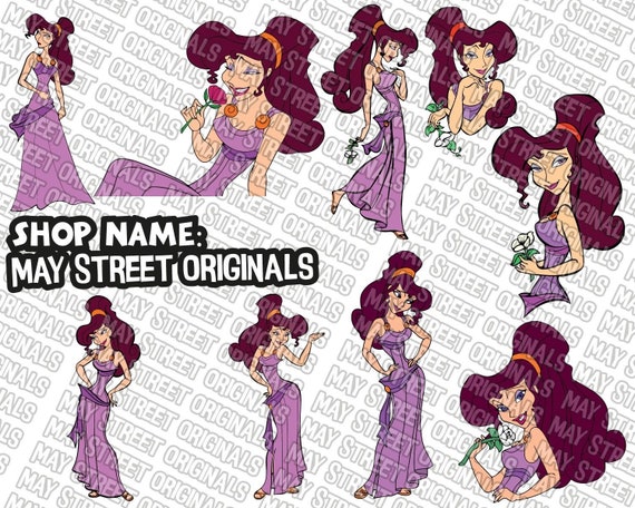 Megara Svg Hercules Svg Megara Cricut Megara Layered Svg - Etsy UK