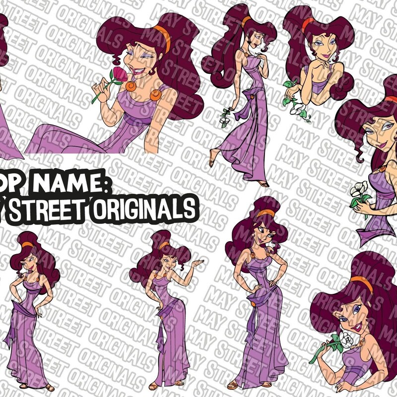 Hercules and Megara - Etsy