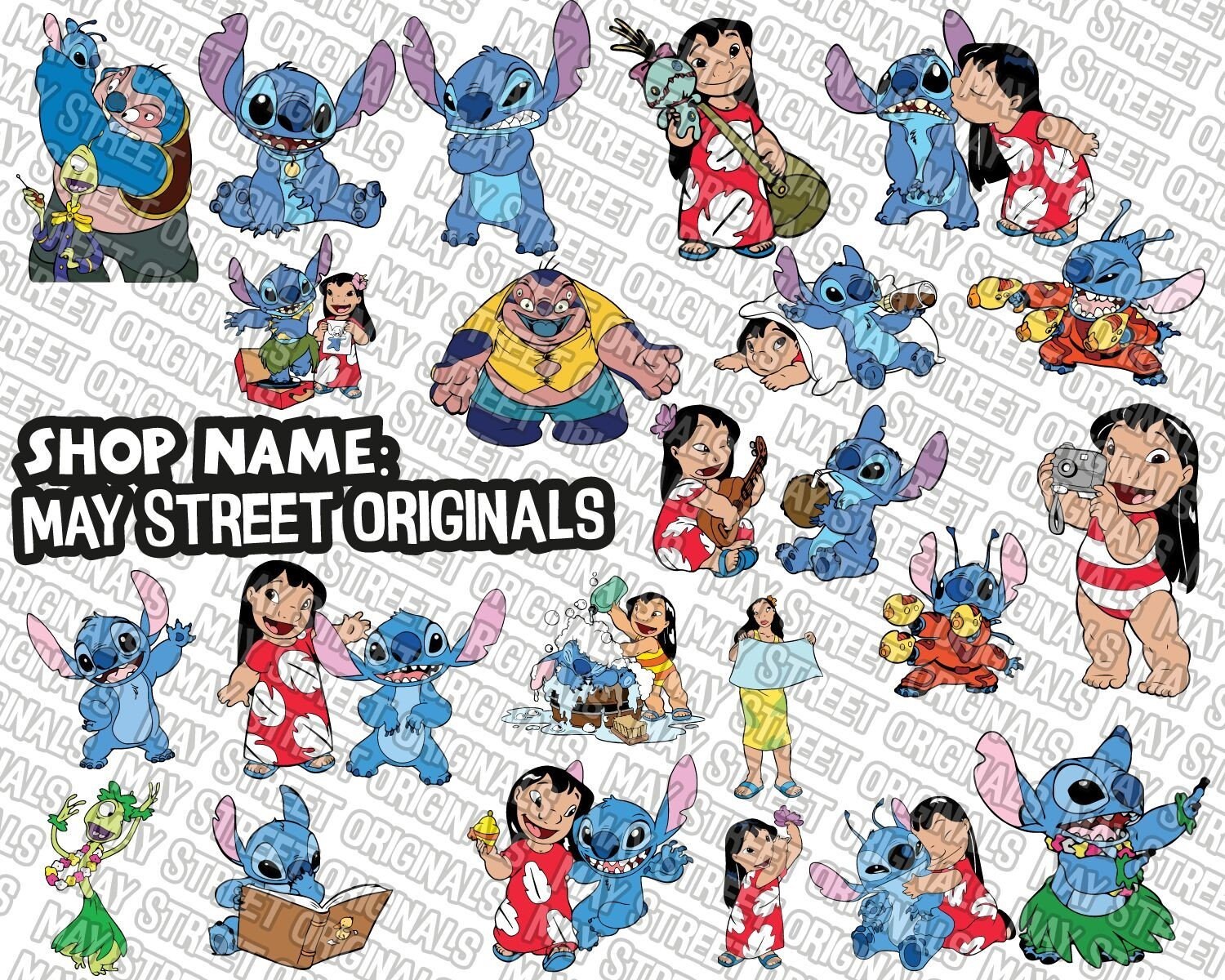 Lilo and Stitch Svg, Lilo Svg, Stitch Svg, Lilo Cricut, Stitch Cricut ...