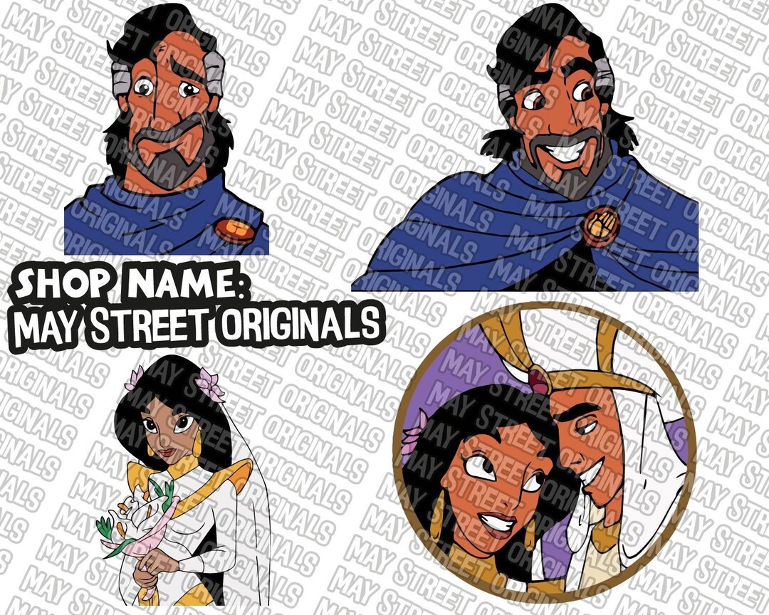 Aladdin Svg, Aladdin King of Thieves Svg, Jasmine Svg, Aladdin Cricut ...