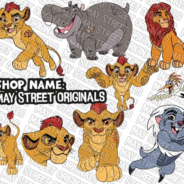 Lion King Svg - Etsy