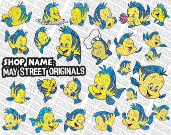 Flounder Stencil, Reusable Flounder Stencil, DIY Craft Stencil, Large Flounder Stencil, Wall ...