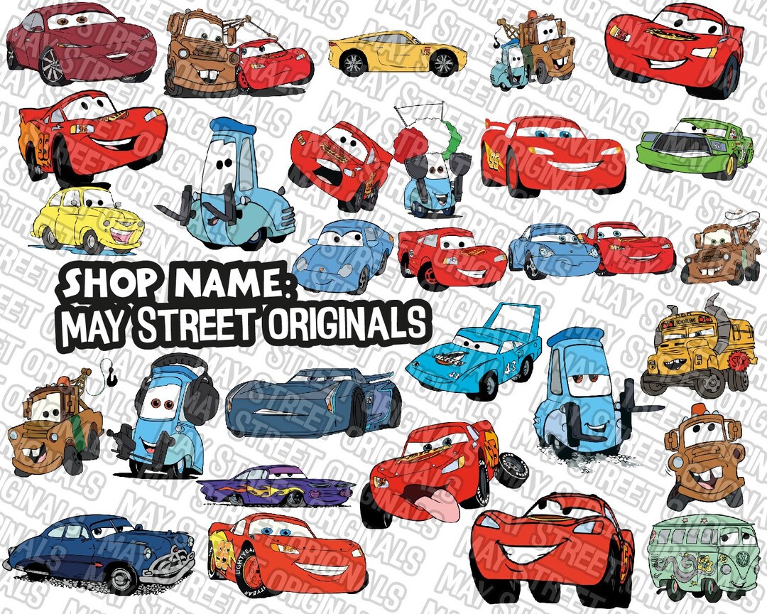 Cars Svg, Saetta Svg, Cars 2 Svg, Mater Svg, Saetta Cars Svg, Sally Svg ...