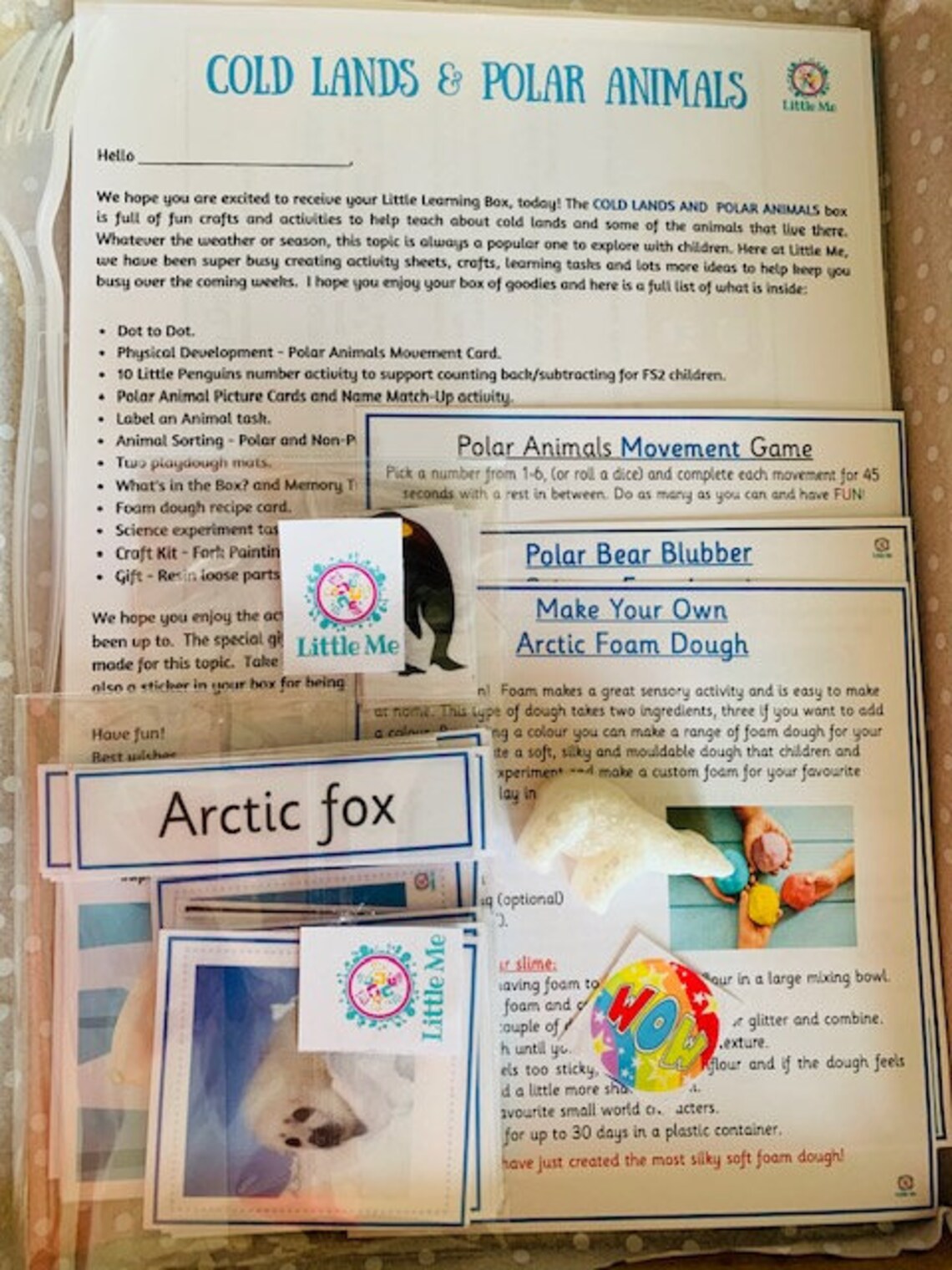 Arctic Polar Animals Topic Learning Pack, Home Learning Resources ...