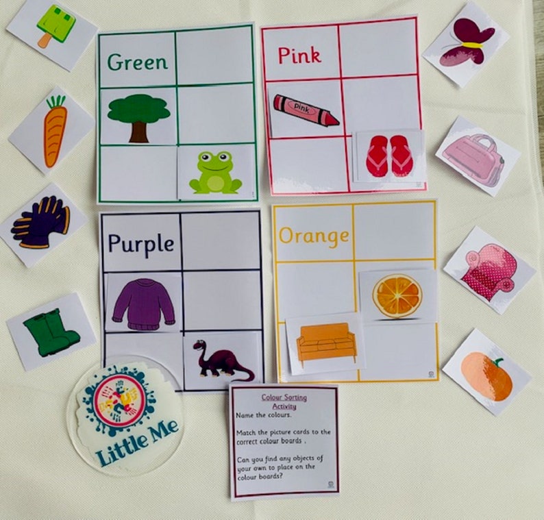 Learn About Colours, Colour Activity Box, Colour Recognition Flashcards ...