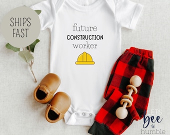 Construction Baby | Etsy