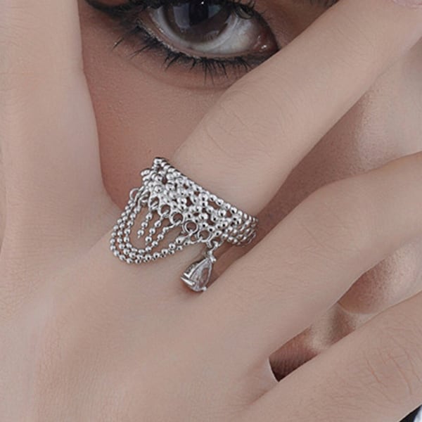 Dangle Charm Ring - Etsy