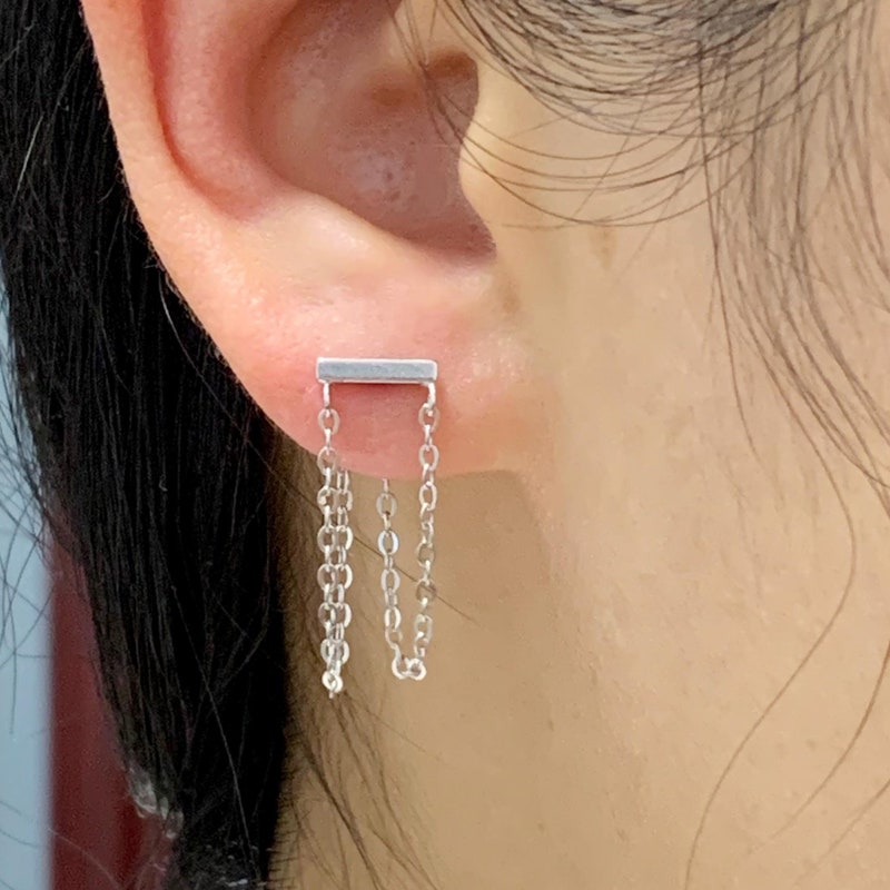 Chain Earring - Etsy