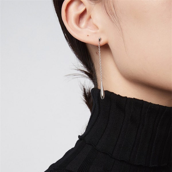 Chain Drop Earrings - Etsy