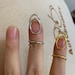 Sterling Silver Fingertip Nail Ring,gold Fingertip Ring, Nail ...