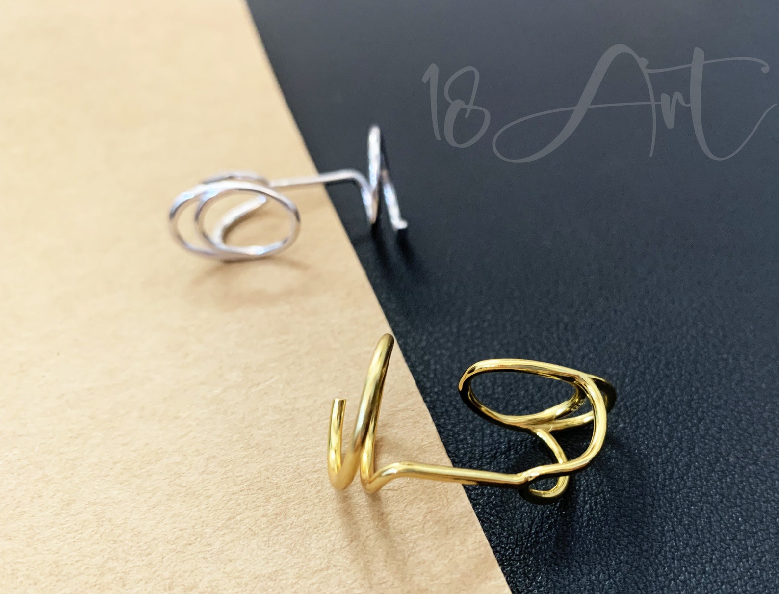 Sterling Silver Fingertip Nail Ring,gold Fingertip Ring, Nail ...