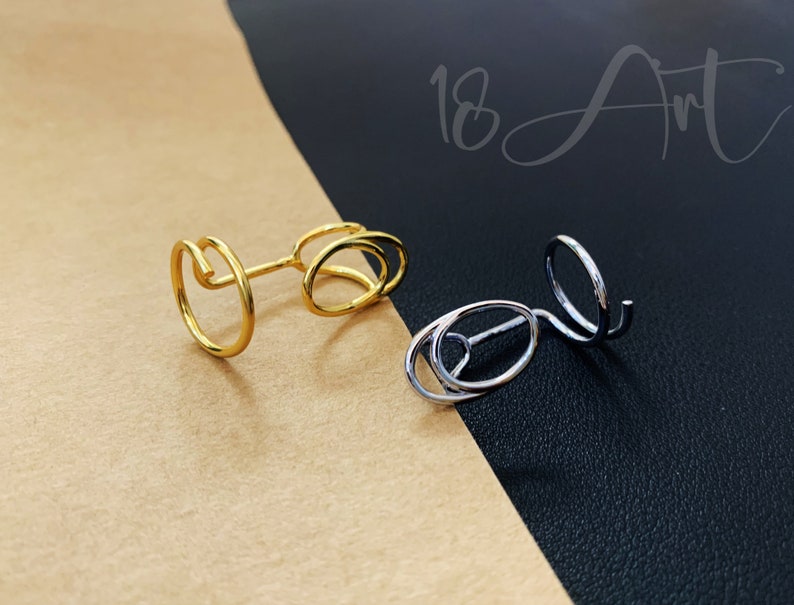 Sterling Silver Fingertip Nail Ring,gold Fingertip Ring, Nail ...