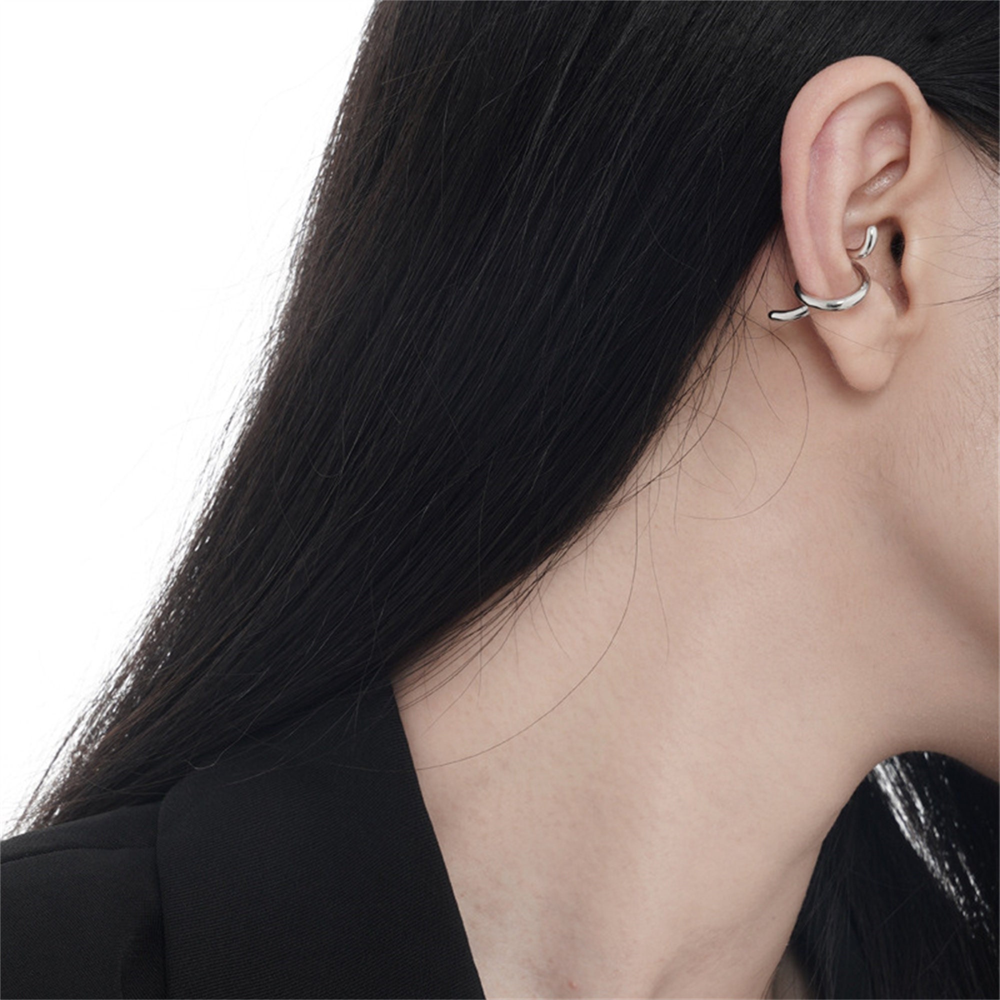 Spiral Ear Cuff,no Piercing Ear Cuff,silver Conch Ear Cuff,twisted Ear Cuff,gold Ear Cuffs,hoop ...