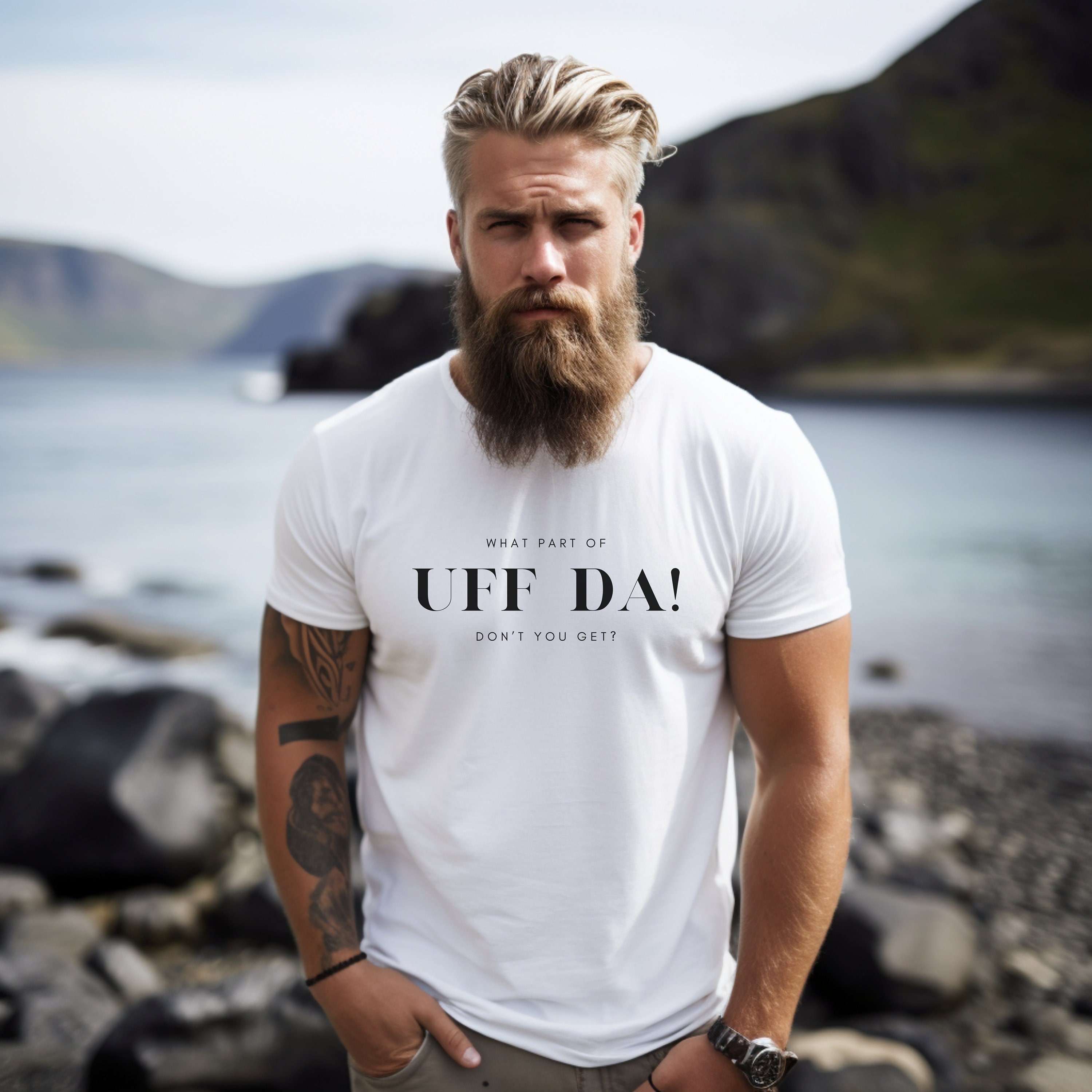 Uff Da Norway Tee Norwegian T-shirt Funny Tee Uff Da Shirt From Norway ...