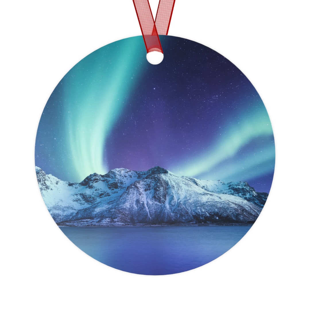 Northern Lights Norway Christmas Ornament Norwegian Northern Lights ...