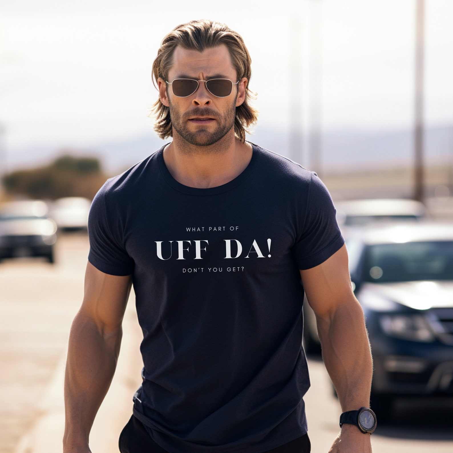 Uff Da Norway Tee Norwegian T-shirt Funny Tee Uff Da Shirt From Norway ...