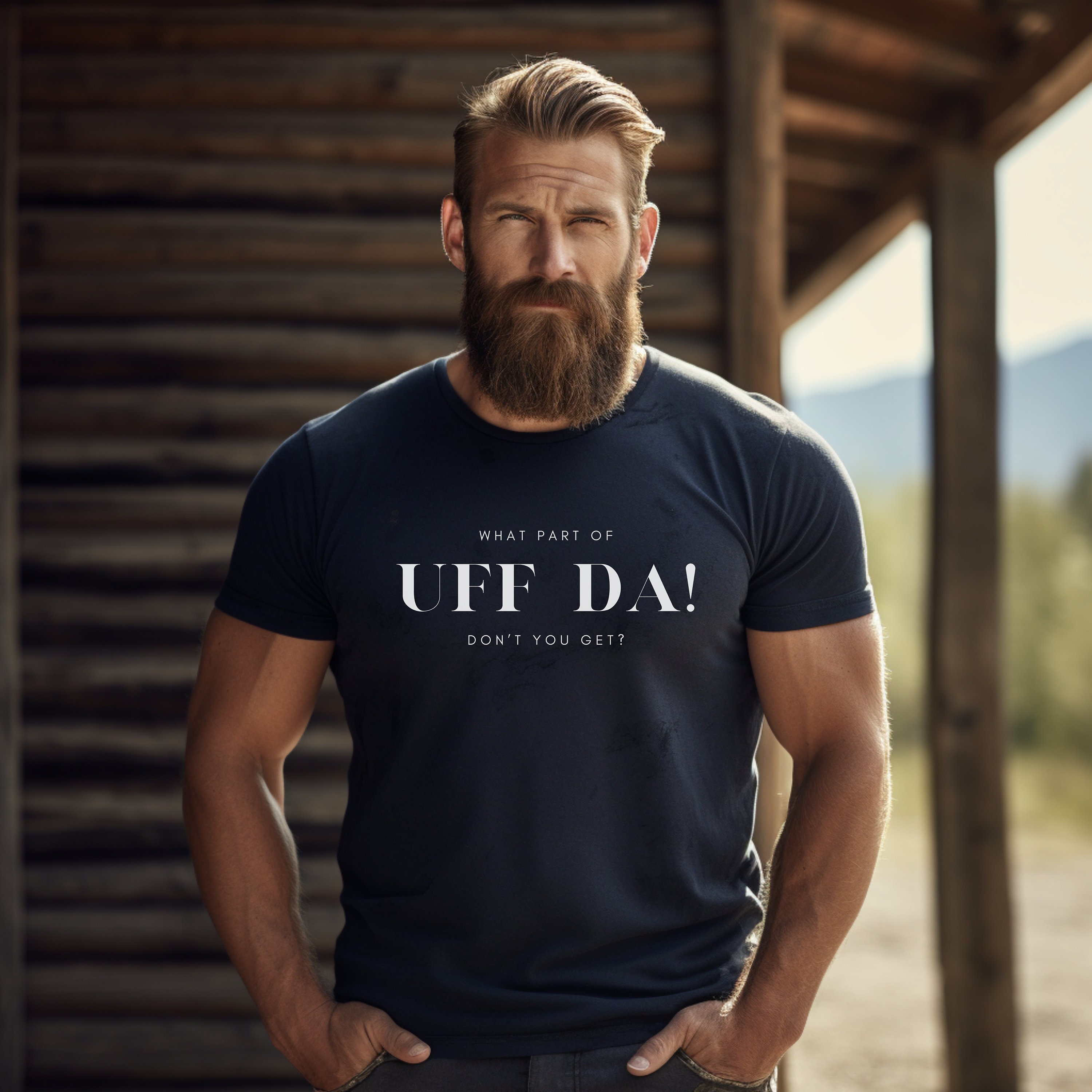 Uff Da Norway Tee Norwegian T-shirt Funny Tee Uff Da Shirt From Norway ...
