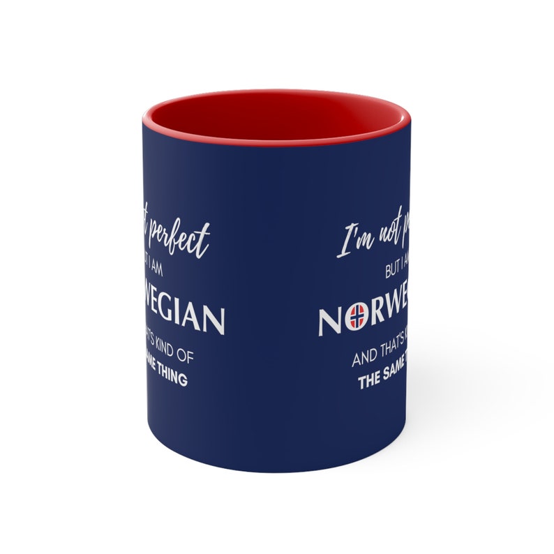 I'm Not Perfect, but I Am Norwegian Mug Norway Mug Gift for a Norwegian ...