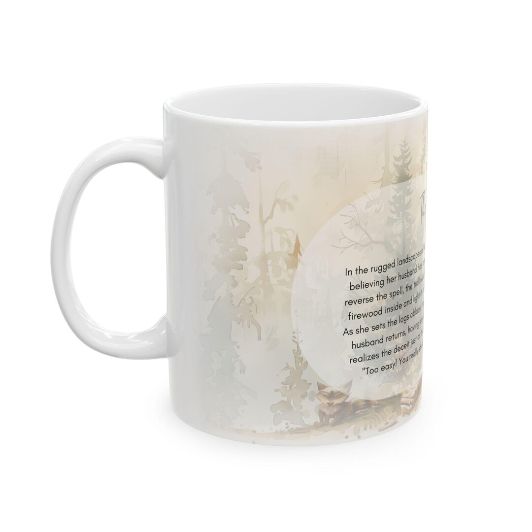 Norway Fairytale Mug the Troll Wife Mug Fairytale Mug Troll Mug Gift ...