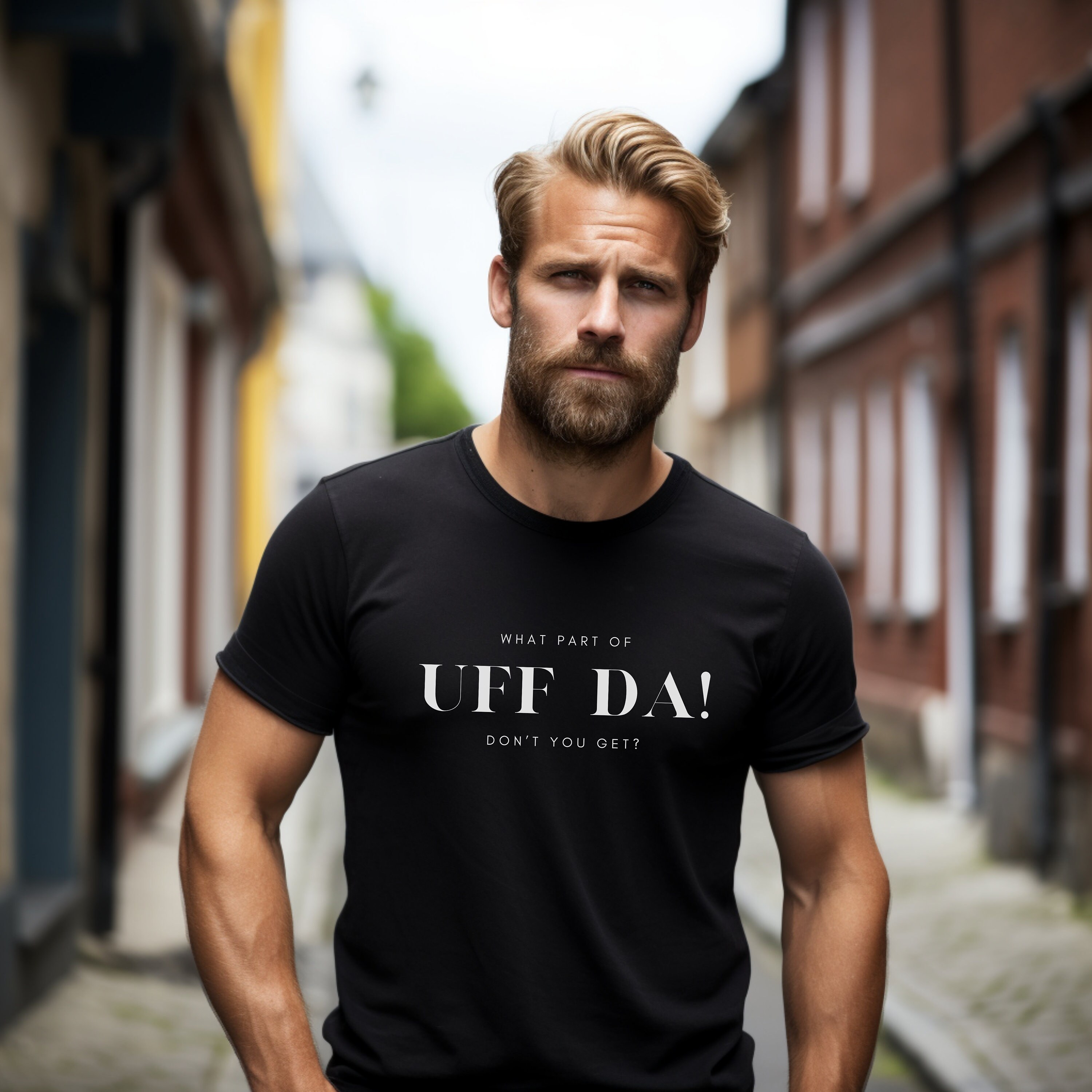 Uff Da Norway Tee Norwegian T-shirt Funny Tee Uff Da Shirt From Norway ...